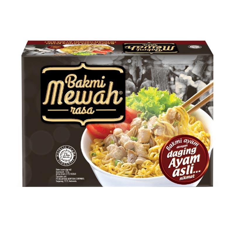 Nilai kandungan gizi Bakmi Mewah