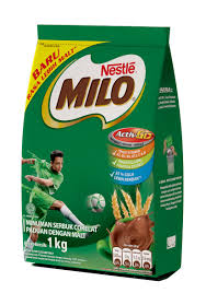 Nilai kandungan gizi Milo bubuk